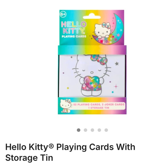 Hello Kitty | Toys | Hello Kitty Playing Cards | Poshmark
